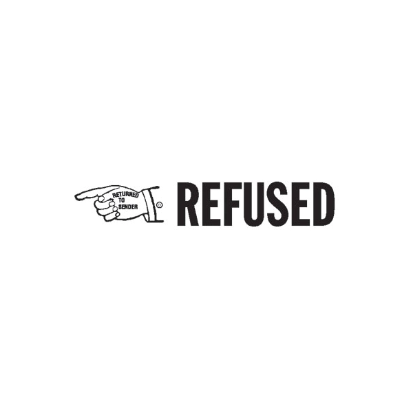 refused stamp
